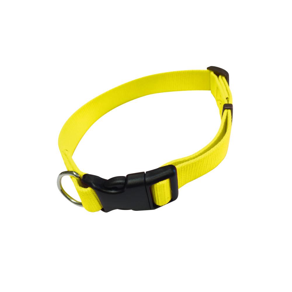 COLLIER NYLON JAUNE - HB DOG | Ediloisir