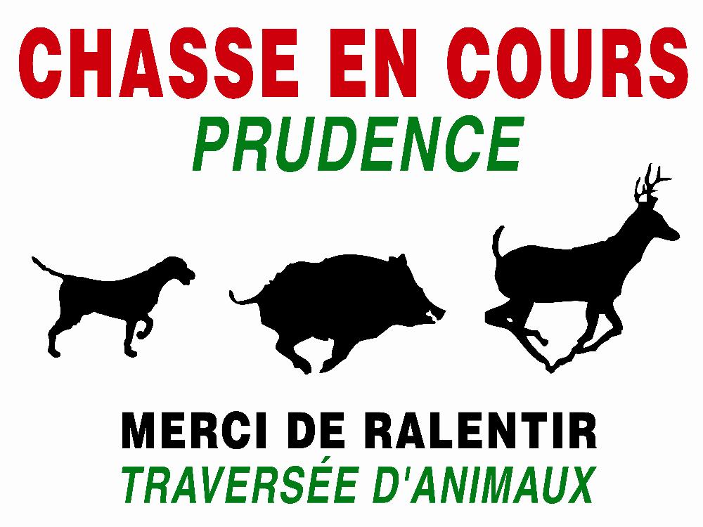 PANNEAU CHASSE EN COURS 60X80 - KROMA | Ediloisir