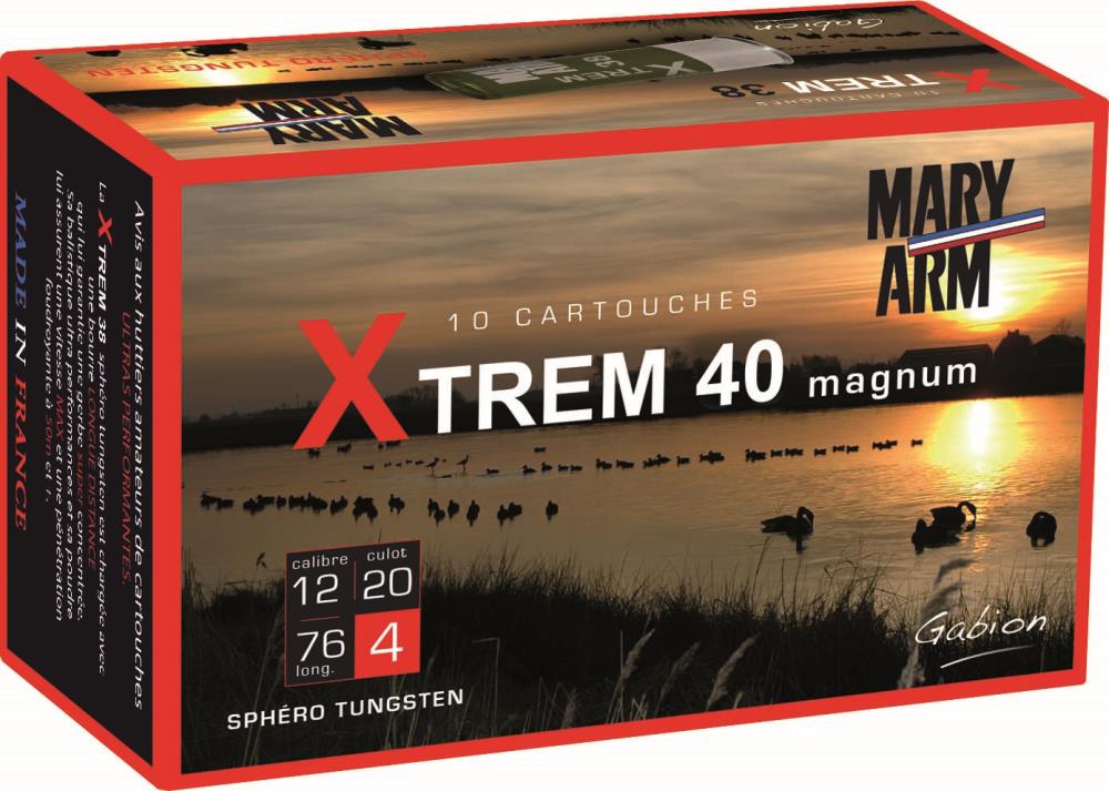 CARTOUCHES XTREM 12MAG 40G BJ X10 - MARY ARM | Ediloisir