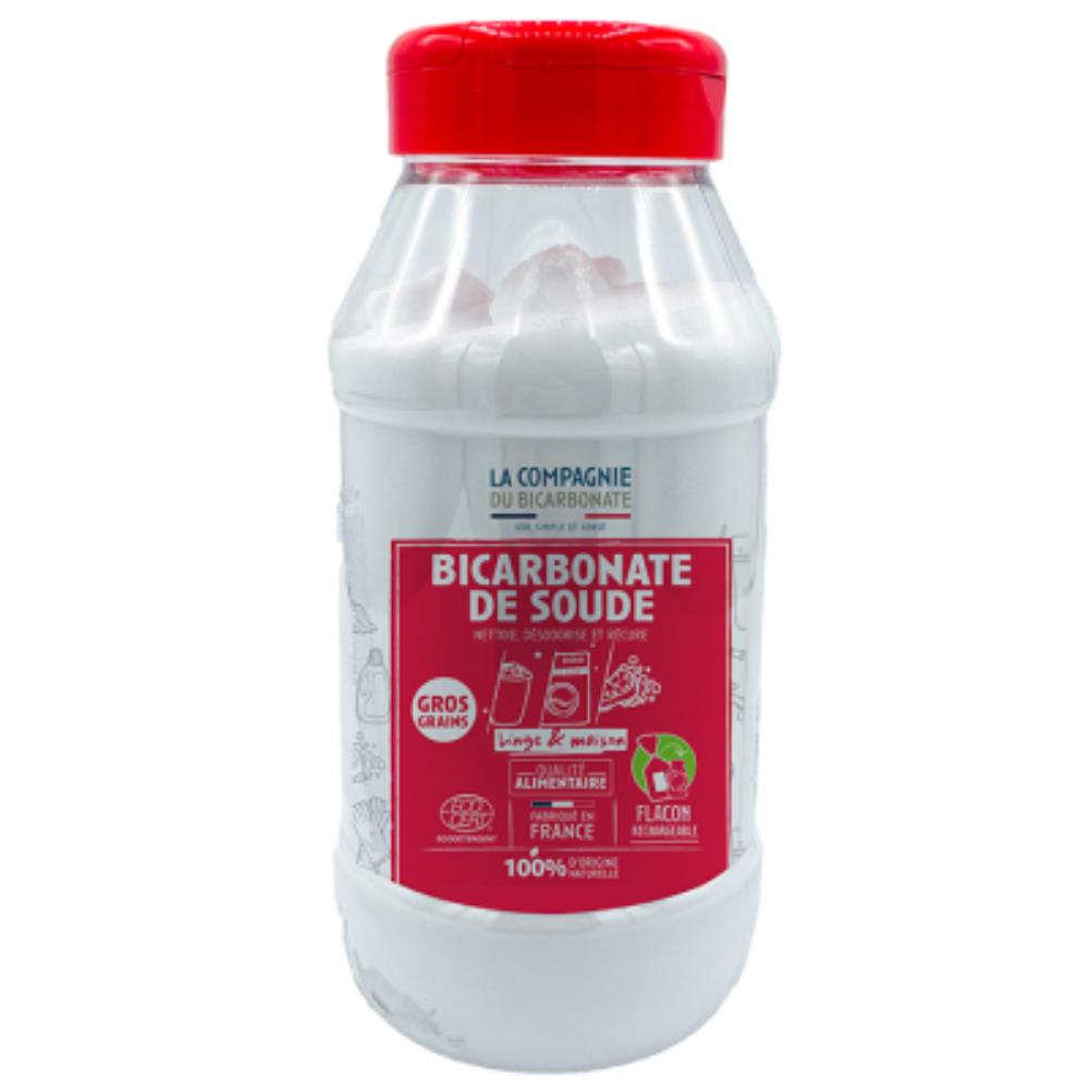 FLACON BICARBONATE SOUDE GROS GRAINS 1KG - COMPAGNIE DU BICARBONATE ...