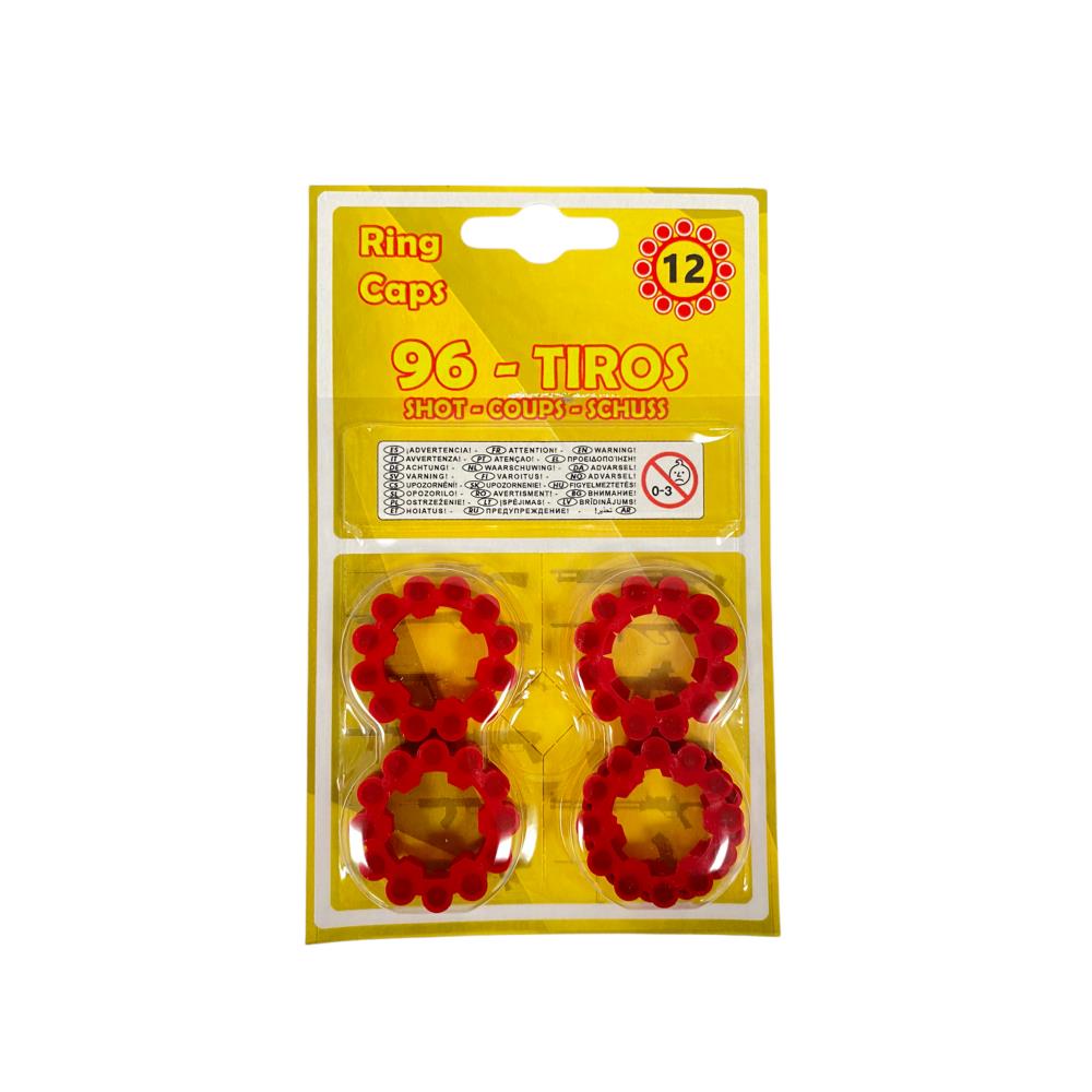 AMORCES 12 COUPS X6 ANNEAUX - GONHER | Ediloisir